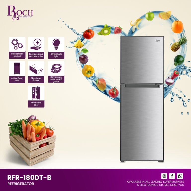 ROCH Refrigerators 240 Ltrs. (RFR-290BD-B) - Roch Electronics