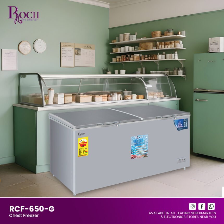 ROCH Chest Freezer (RCF-650-G) - Roch Electronics